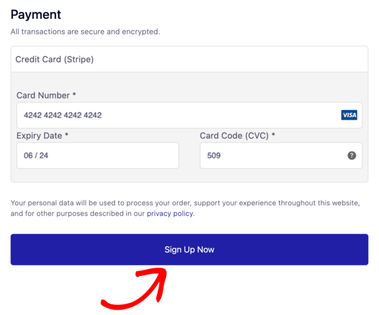 Creating Your Account