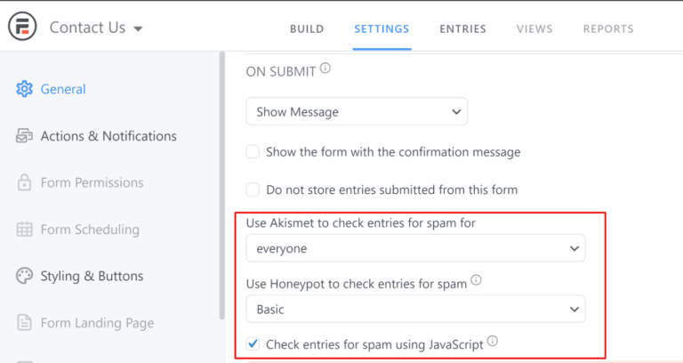 Protecting Your Site From Spam - SendLayer