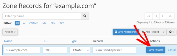 How to Set Up SendLayer With cPanel - SendLayer