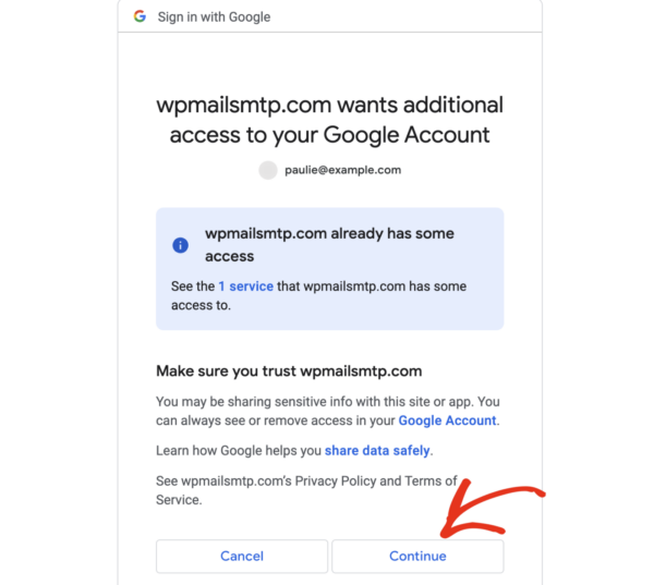 Error 403: access_denied