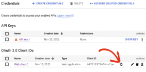 401 Error: invalid_client