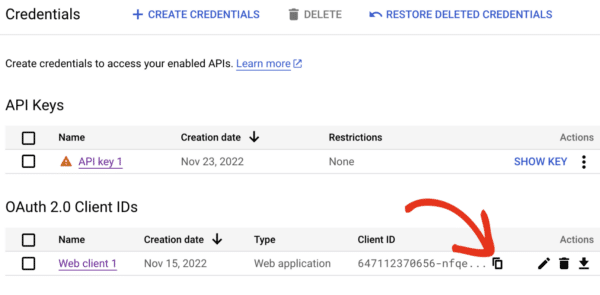 401 Error: invalid_client