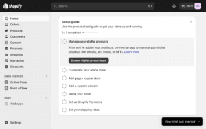 Selling Digital Products on Shopify: How To Set Up Your Store