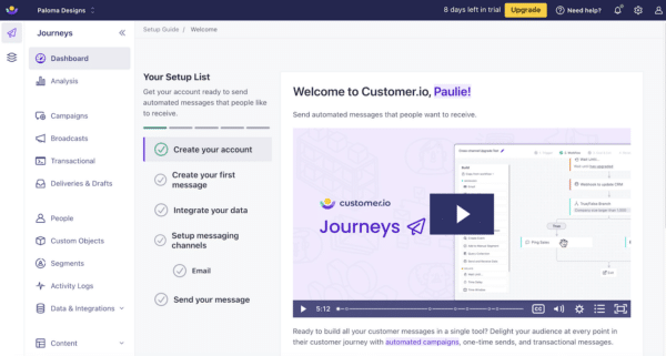 Customer.io Tutorial and Marketing Automation Setup Guide