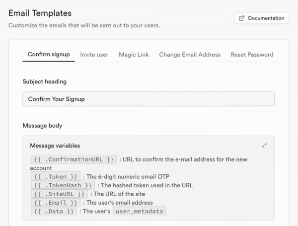 Supabase Custom SMTP and Email Configuration Guide