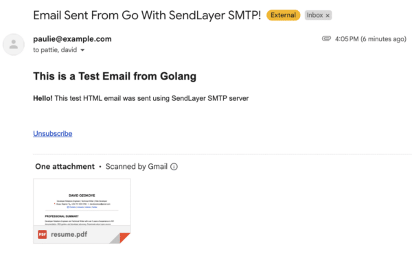 How to Send Email in Golang via SMTP or Email API